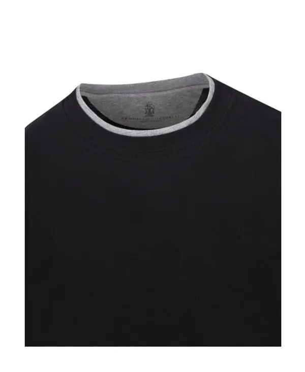 Brunello Cucinelli Layered-effect Crewneck T-shirt