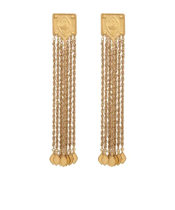 Chloé The Amulet Earrings - Vintage Gold