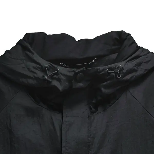 Dolce & Gabbana Hooded Jacket With Logo Plaque