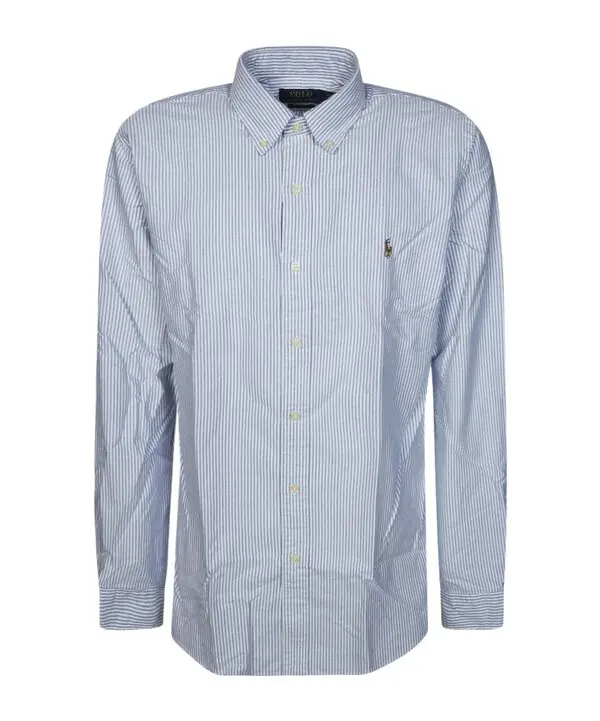 Polo Ralph Lauren Striped Button-down Shirt - Gray