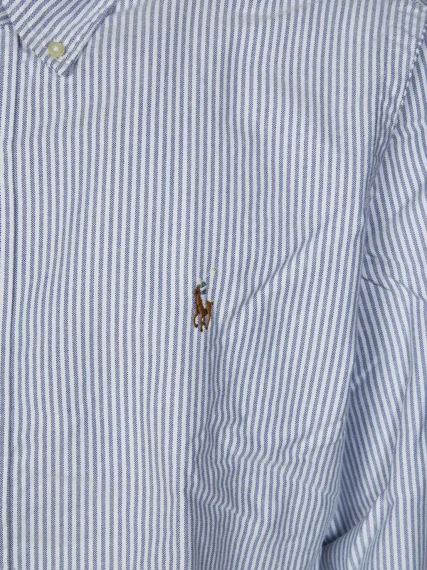 Polo Ralph Lauren Striped Button-down Shirt - Gray
