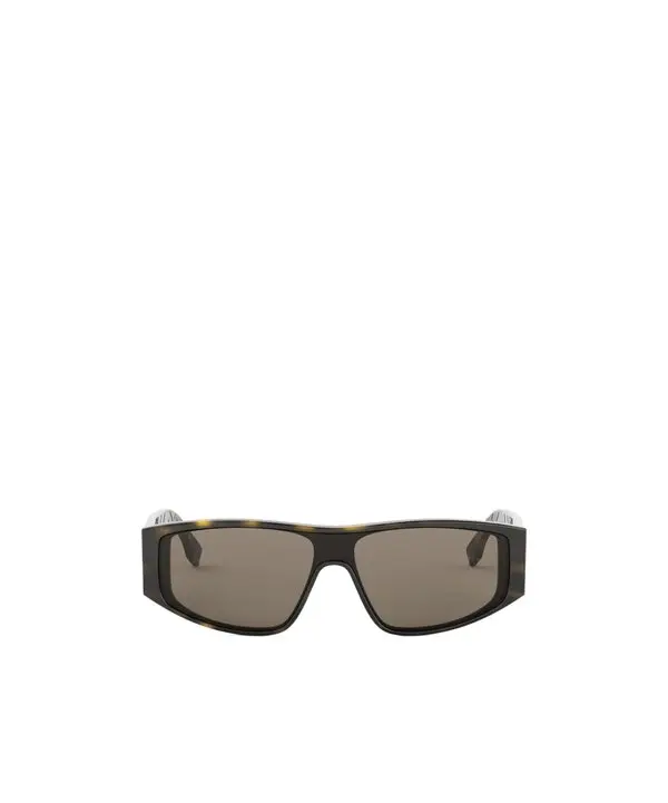 Fendi Rectangular Frame Sunglasses - Gray