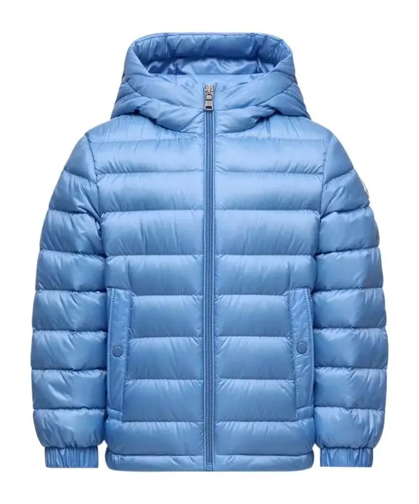 Moncler Dilar Hooded Down Jacket - Light Blue