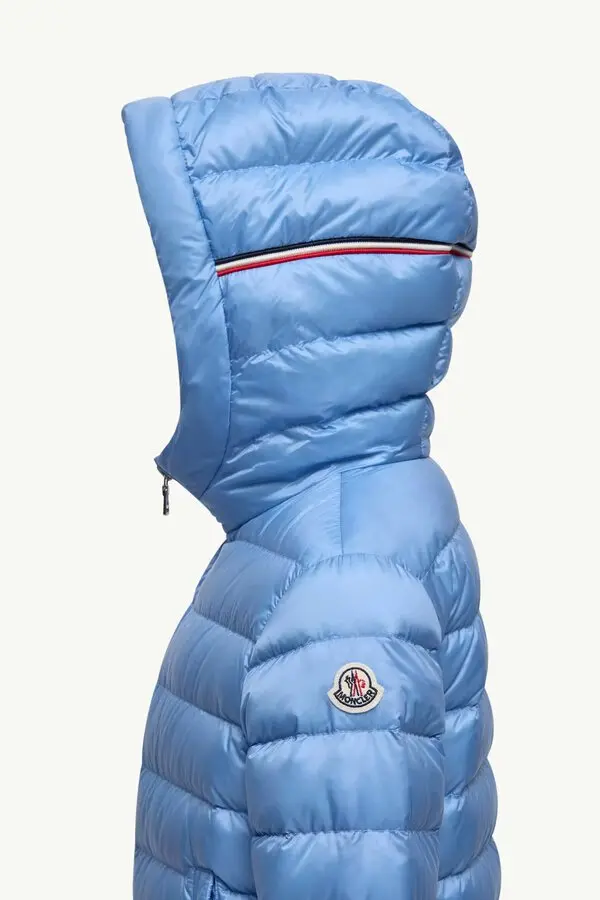 Moncler Dilar Hooded Down Jacket - Light Blue