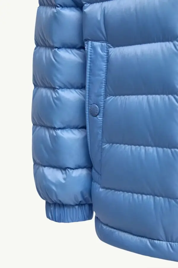 Moncler Dilar Hooded Down Jacket - Light Blue
