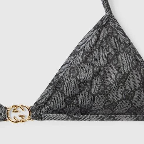 Gucci Printed Gg Stretch Jersey Bikini