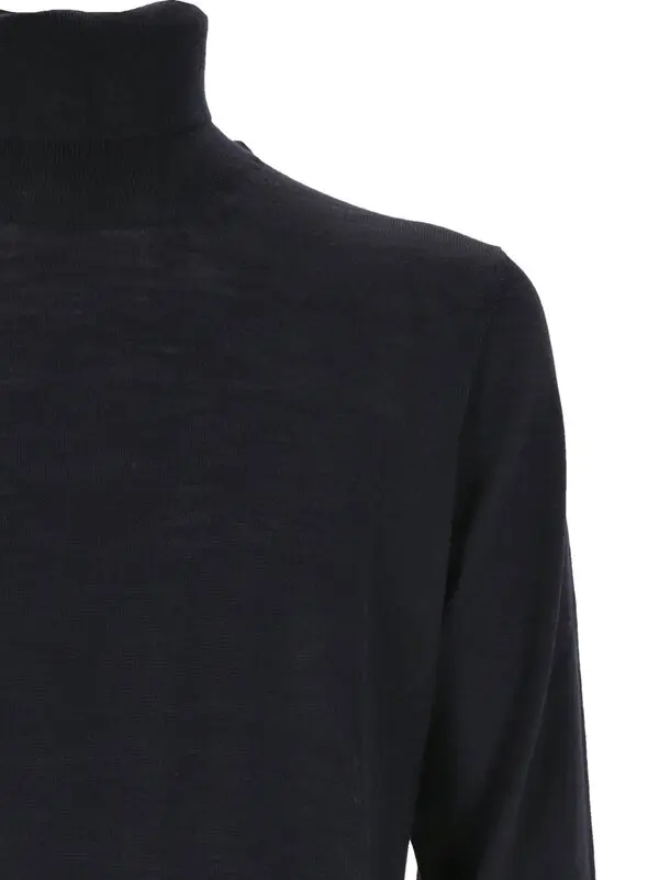 GRAN SASSO Long Sleeve High Neck Jumper - Black