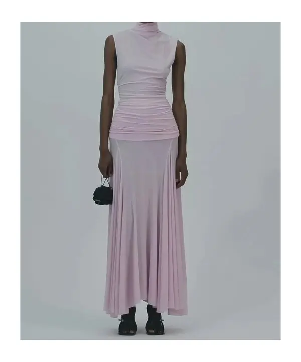 Magda Butrym High-neck Sleeveless Midi Dress