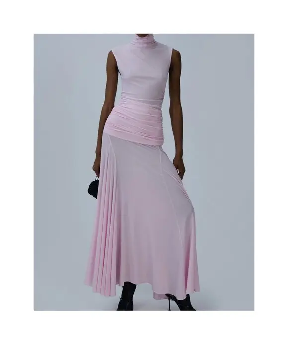 Magda Butrym High-neck Sleeveless Midi Dress