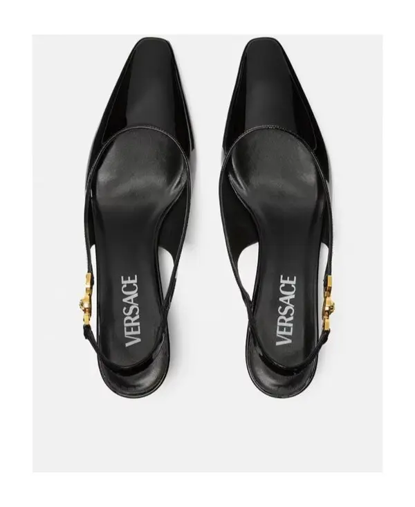 Versace Medusa '95 Patent Leather Slingback Pumps