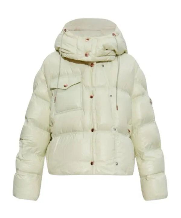 Moncler Erea Quilted Hooded Down Jacket - Green