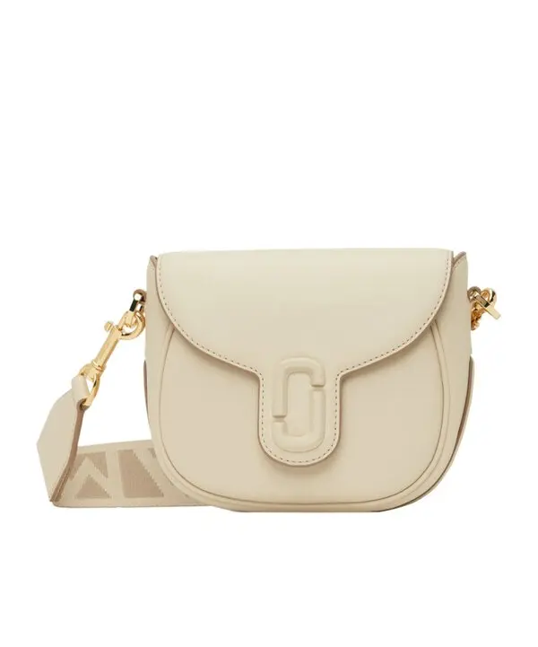Marc Jacobs The Covered J Marc Saddle Bag - Nude