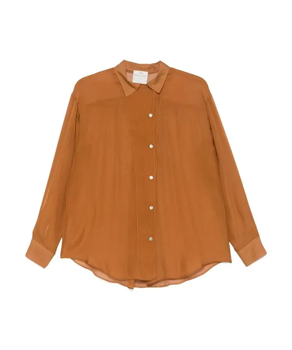 FORTE_FORTE Chiffon Silk Shirt