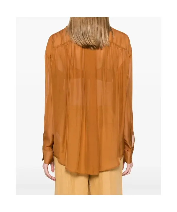 FORTE_FORTE Chiffon Silk Shirt