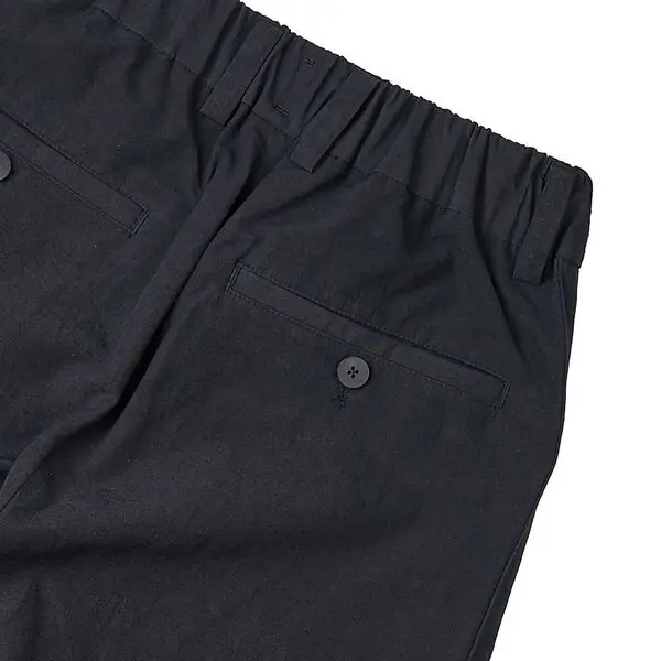 WOOYOUNGMI Belt Loop Casual Pants - Black