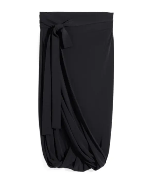 LEMAIRE Wrap Skirt - Black