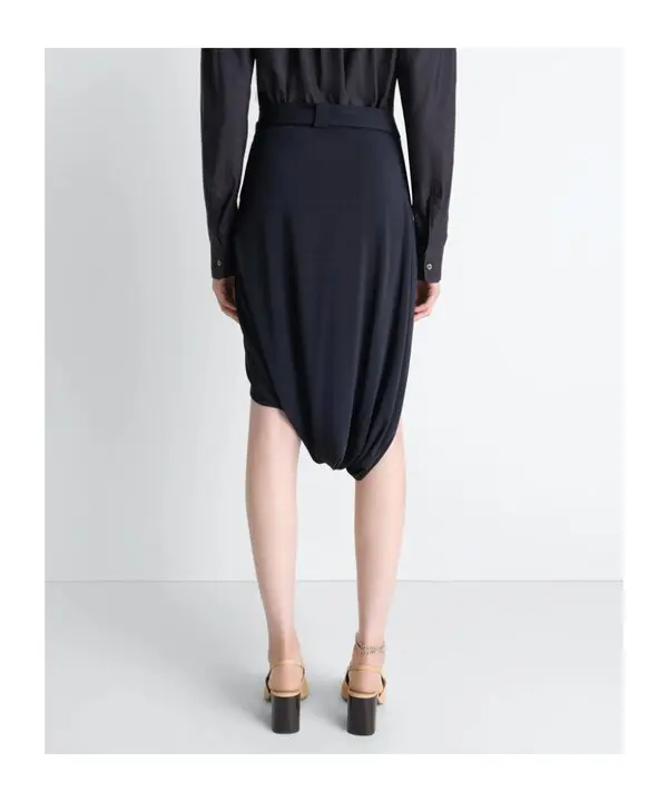 LEMAIRE Wrap Skirt - Black