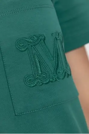 Max Mara Embroidered Logo T-shirt