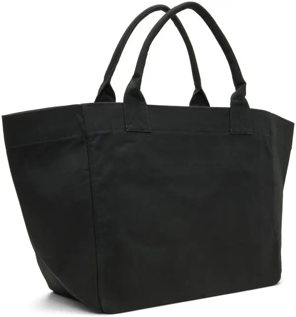 GANNI Banana Print Tote Bag - Black