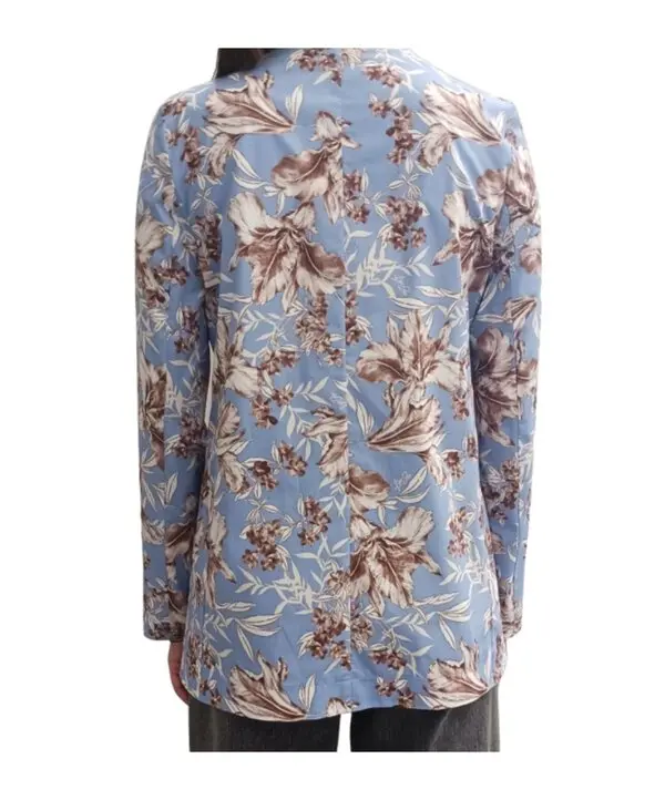 Liu Jo Printed Poplin Blazer