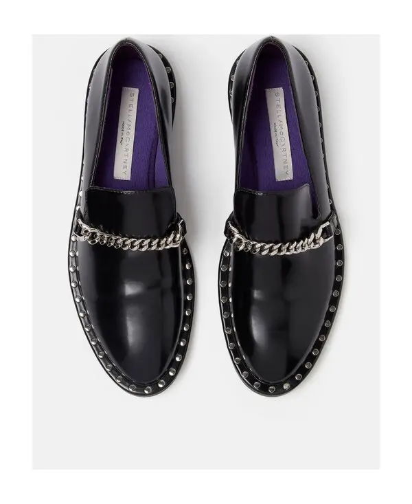 Stella McCartney Falabella Chain-linked Loafers