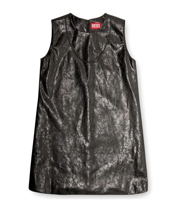 DIESEL® Coated Mini Dress - Black