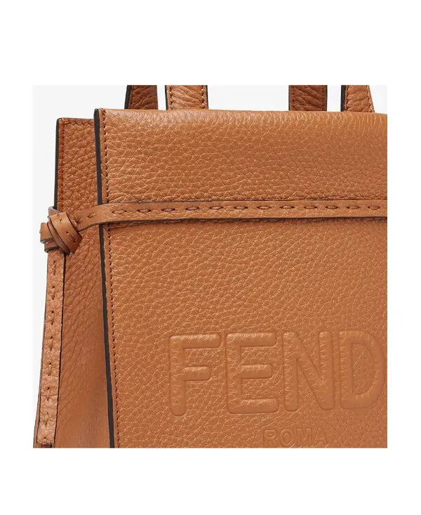 Fendi Go To Shopper Mini Bag - Brown