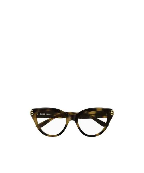 Balenciaga Cat Eye Frame Eyeglasses - Black