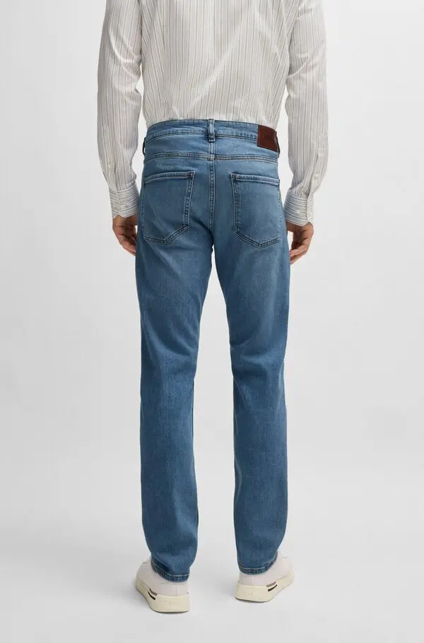 Hugo Boss Delaware Slim-fit Jeans - Blue