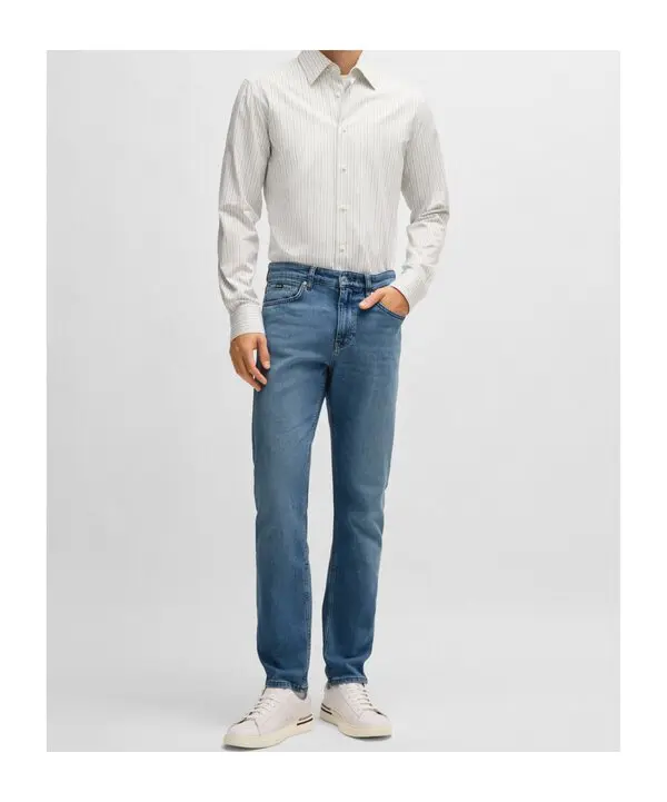 Hugo Boss Delaware Slim-fit Jeans - Blue
