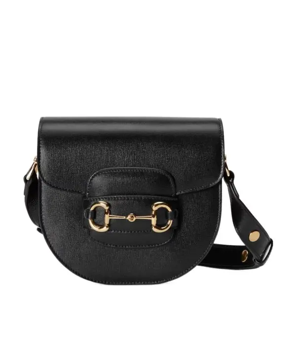 Gucci 1955 Horsebit Mini Shoulder Bag - Black