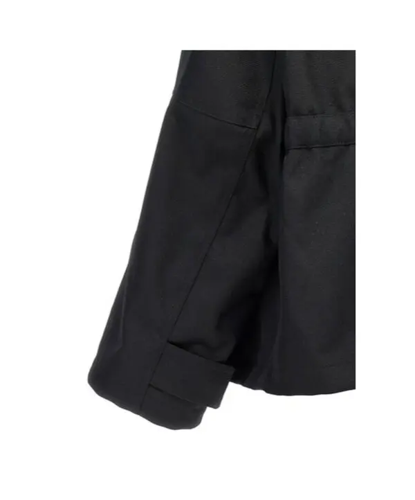 Balenciaga Oversized Zip-up Jacket With Stand Collar And Drawstring Waist
