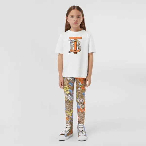 Burberry Monogram Motif Cotton T-shirt