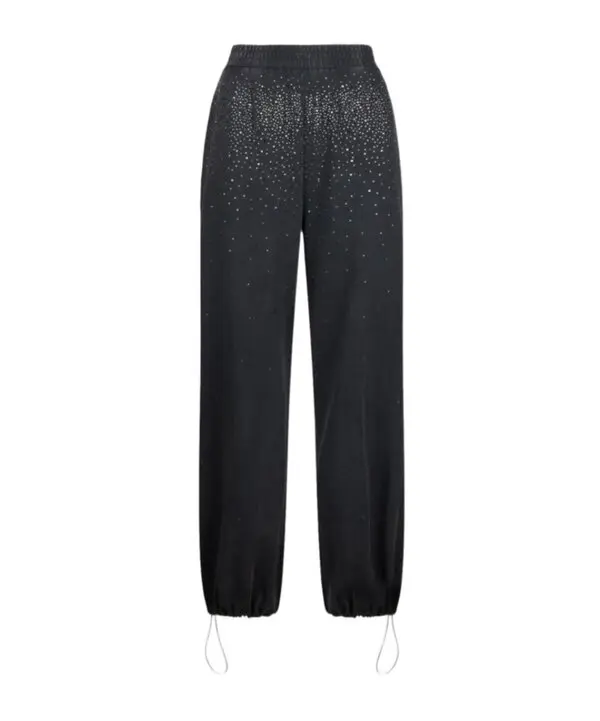 Liu Jo Embellished Trousers - Black