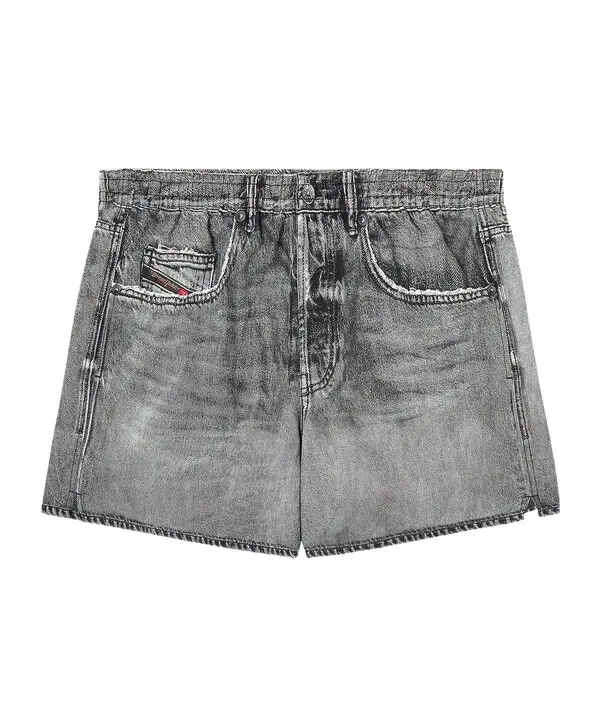 DIESEL® Denim Swim Shorts - Grey