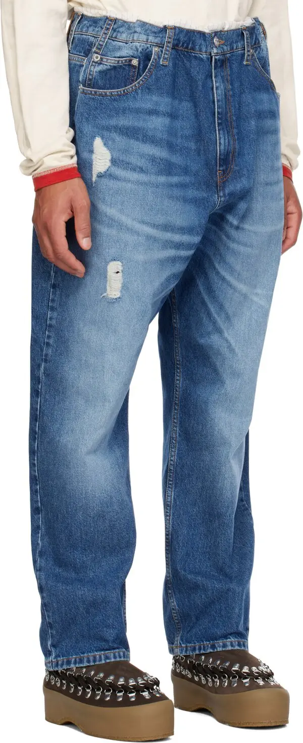 BLUEMARBLE Trompe L'oeil Jeans