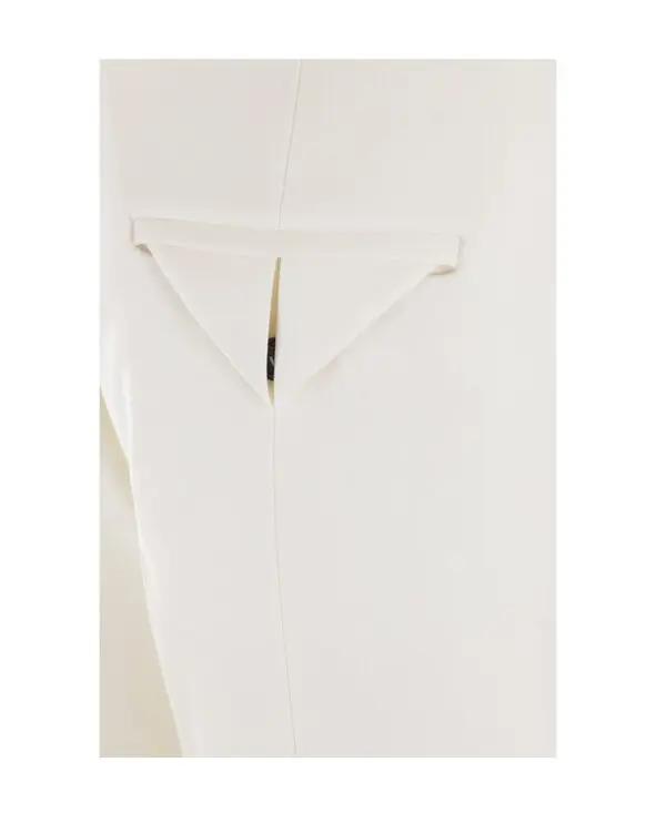 Bottega Veneta Straight-leg Trousers With Cuffed Hem