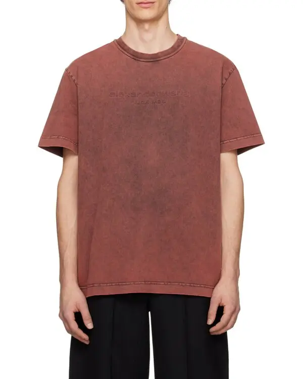 Alexander Wang Crewneck Short Sleeve T-shirt