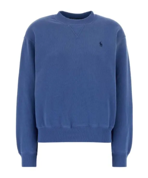 Polo Ralph Lauren Embroidered Crewneck Sweatshirt - Blue