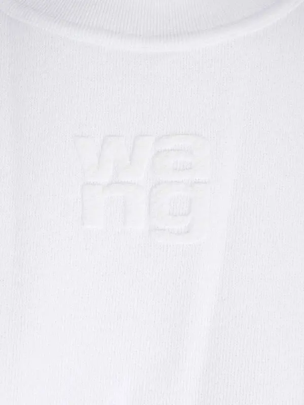 Alexander Wang Logo Printed Crewneck Sweatshirt
