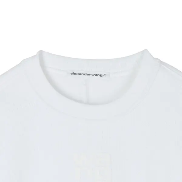 Alexander Wang Logo Printed Crewneck Sweatshirt