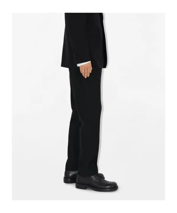Burberry Wool Tailored Trousers - Black