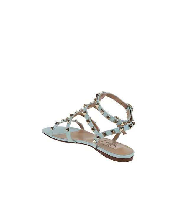 Valentino Garavani Rockstud Open Toe Ankle-strap Sandals - Multicolor