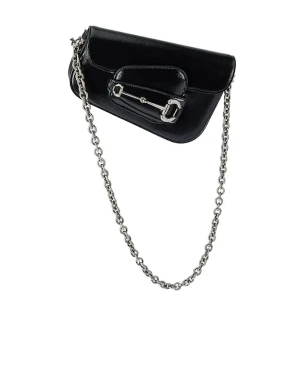 Gucci Horsebit 1955 Mini Shoulder Bag - Black