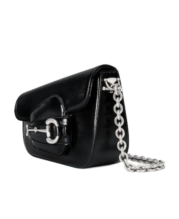 Gucci Horsebit 1955 Mini Shoulder Bag - Black