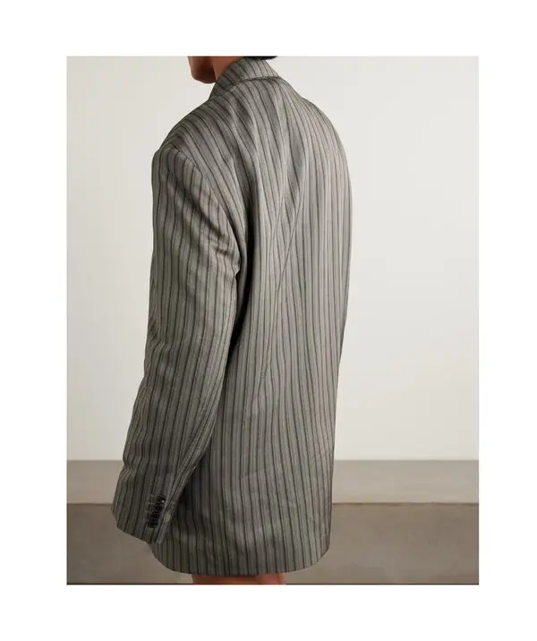 Dries Van Noten Double-breasted Striped Blazer