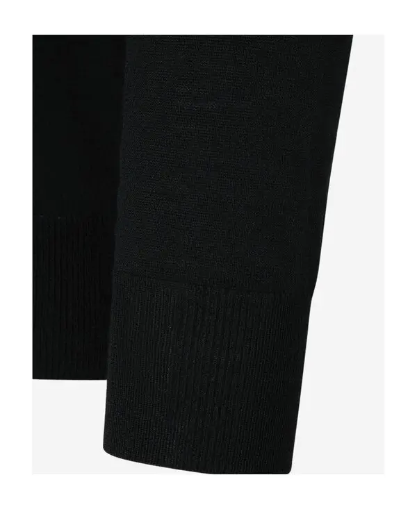Canali High-neck Jumper - Black
