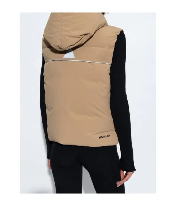 Moncler Padded Gilet - Beige