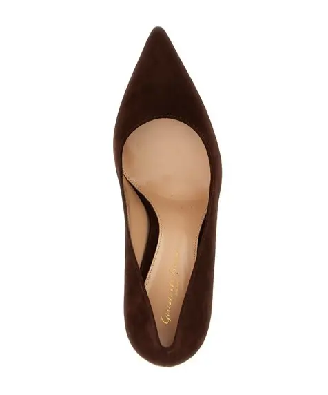 GIANVITO ROSSI 85mm Pointed Toe Stilettos - Black