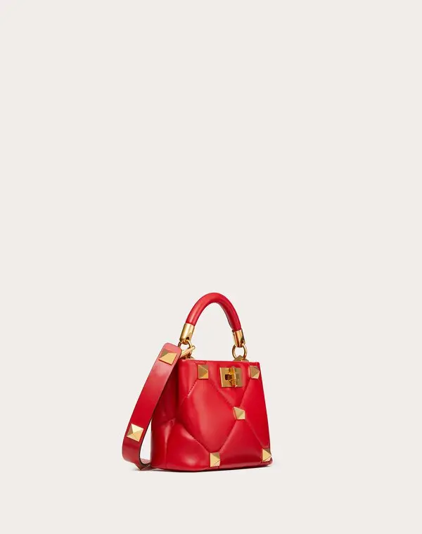 Valentino Garavani Roman Stud Tote Bag - Red
